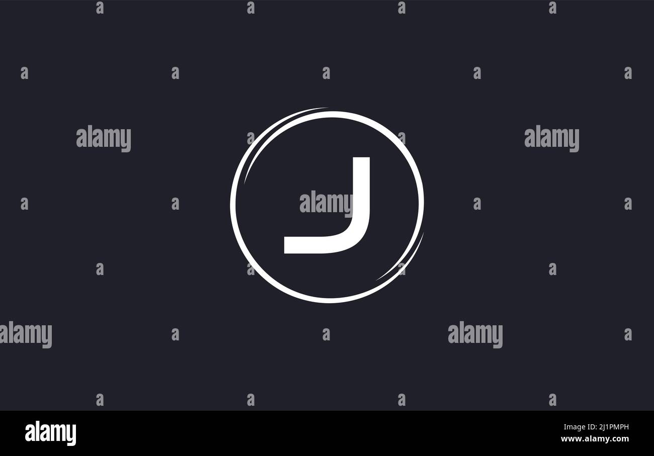 Simple and unique alphabet art logo design vector with the letter Stock ...