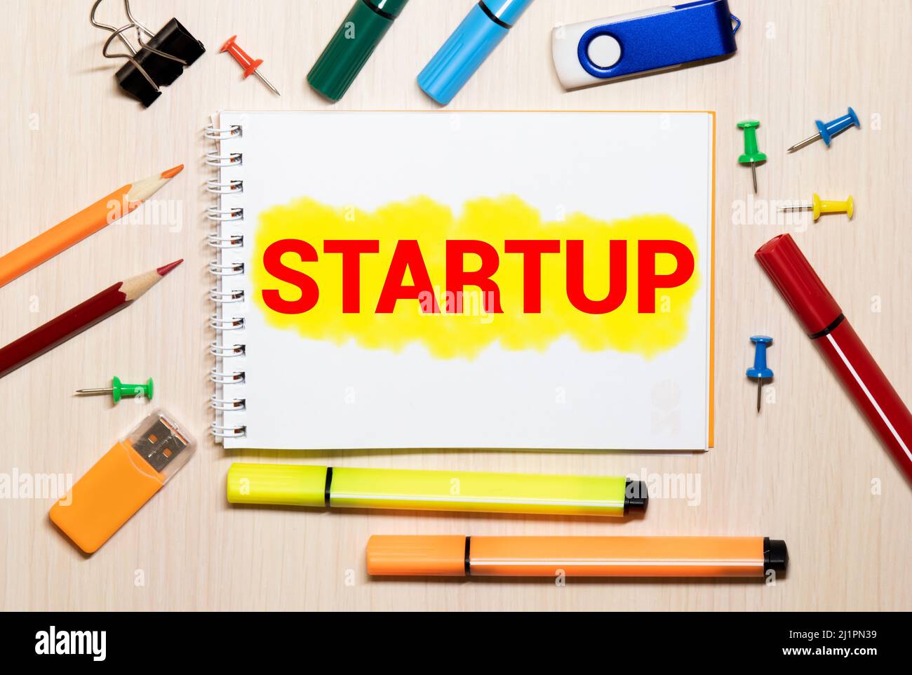 Paper sheets with word STARTUP, business concept Stock Photo - Alamy