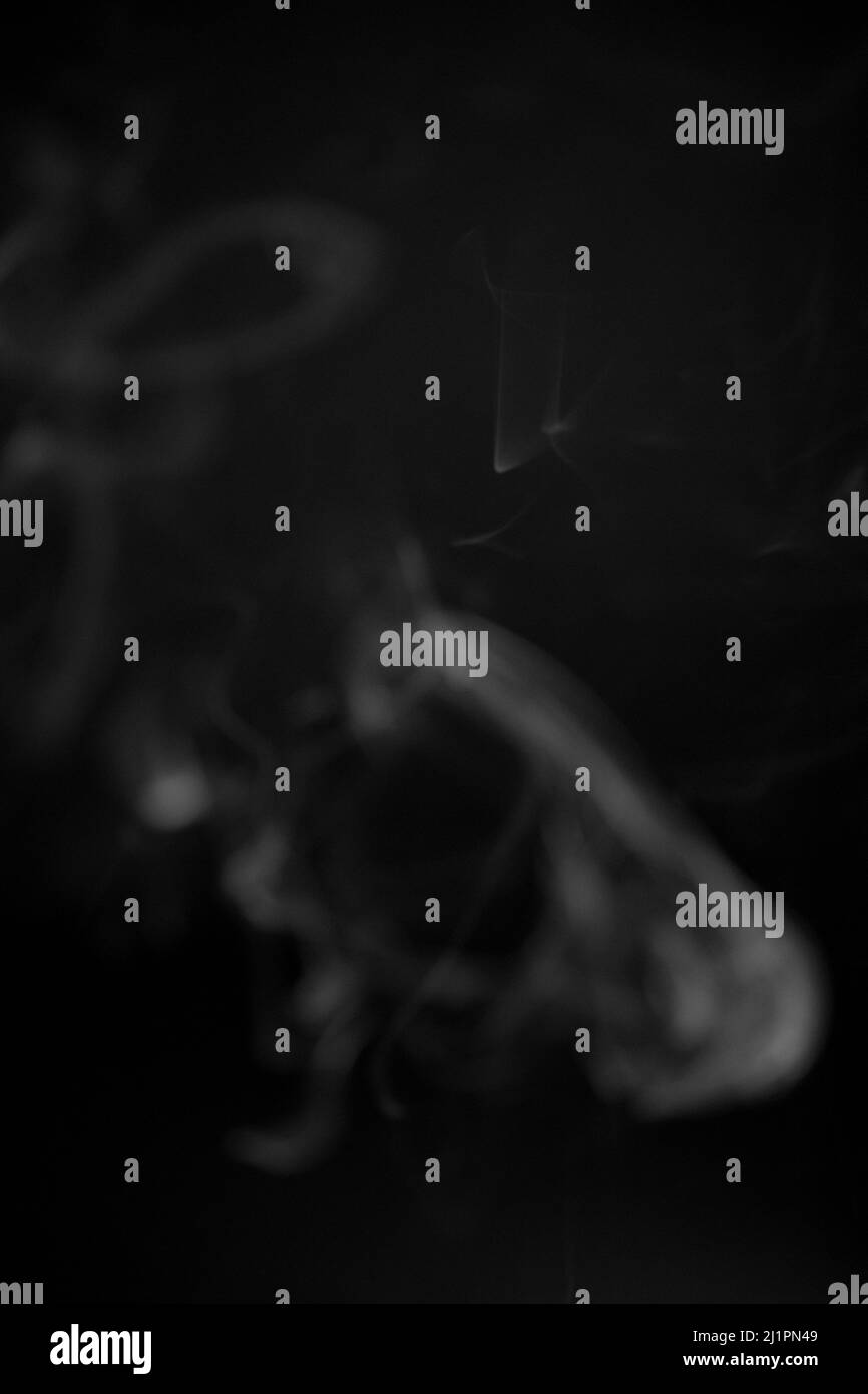 Smoke defocused Black and White Stock Photos & Images - Alamy
