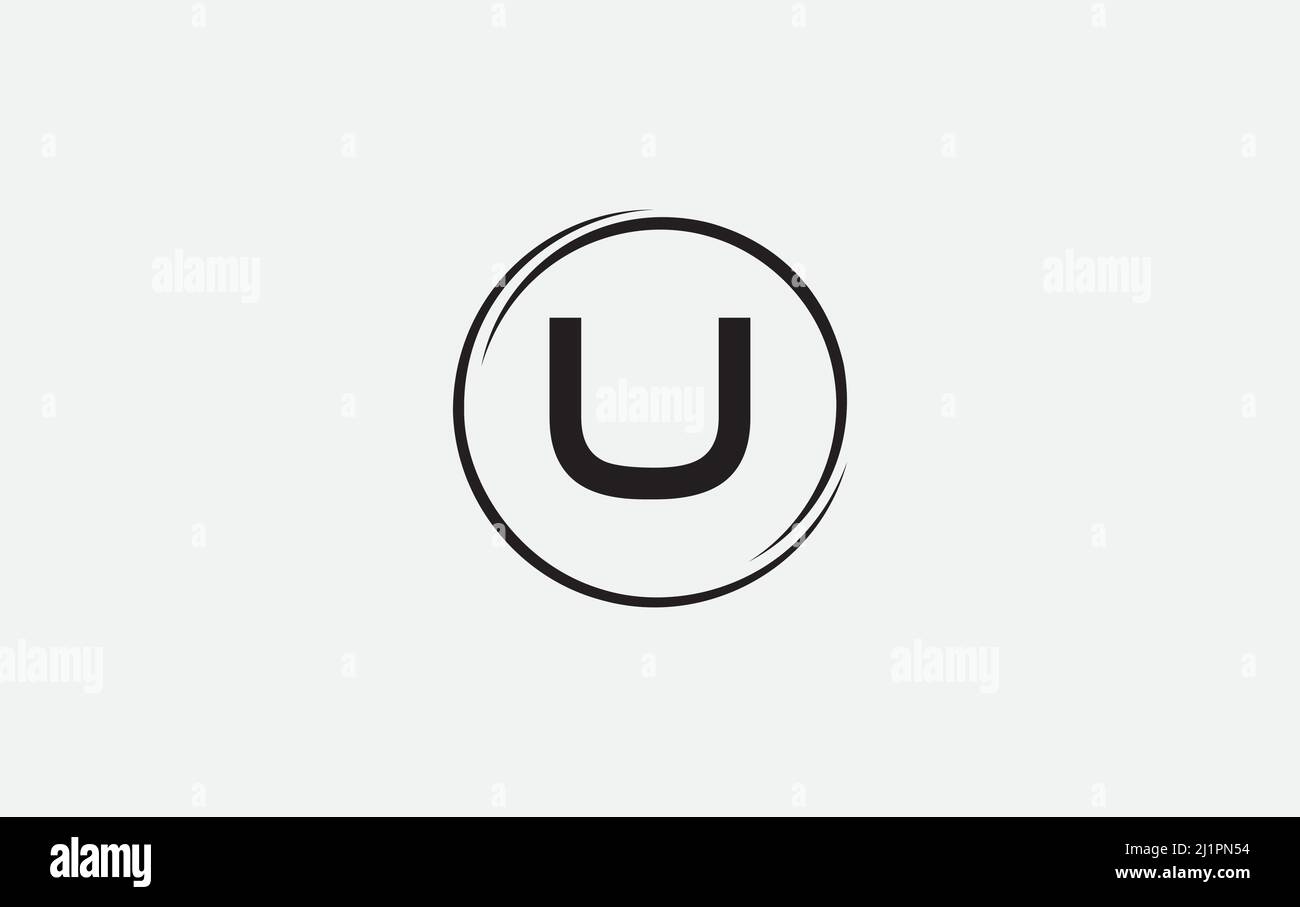 Simple and unique alphabet art logo design vector with the letter Stock ...