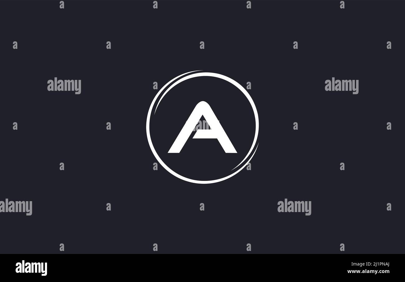 Simple and unique alphabet art logo design vector with the letter Stock ...