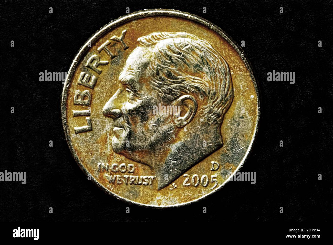 1 dime roosevelt dime hi-res stock photography and images - Alamy