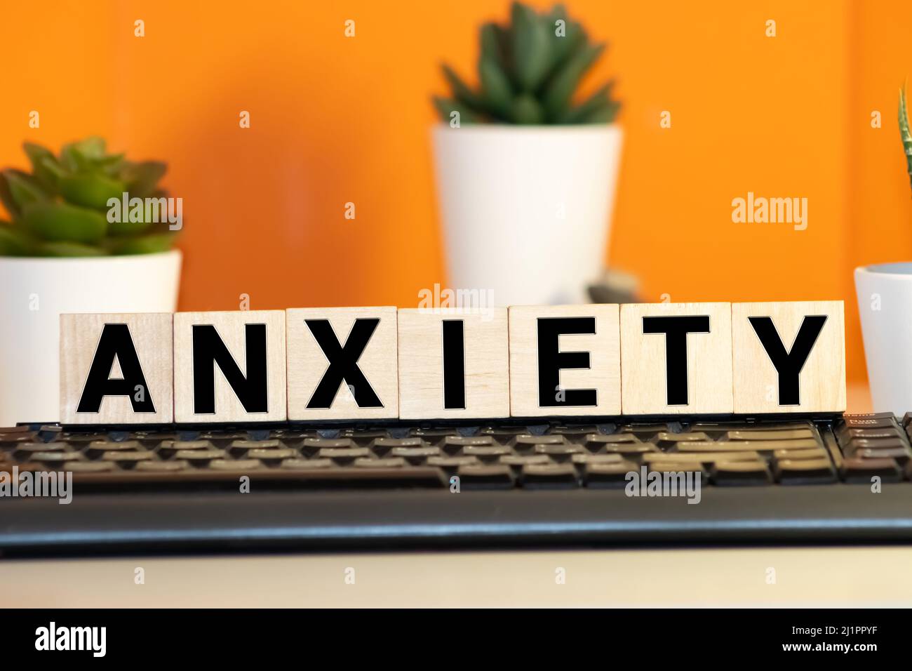 Anxiety word hi-res stock photography and images - Alamy