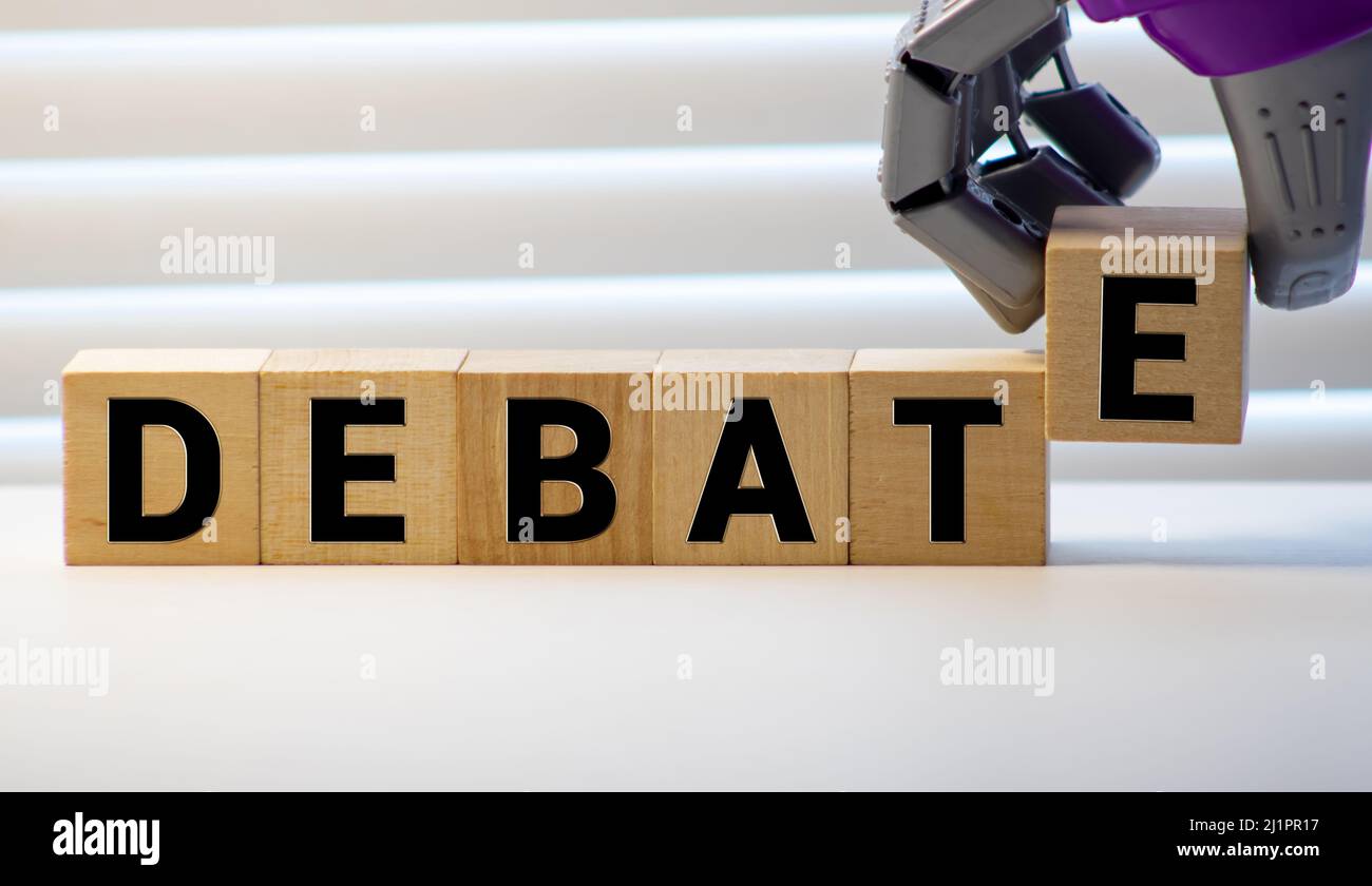 Debate and discourse hi-res stock photography and images - Alamy
