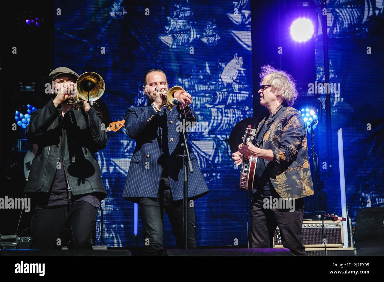Grindelwald, Switzerland. March 26th, 2022. The Swiss Mundart-band ...