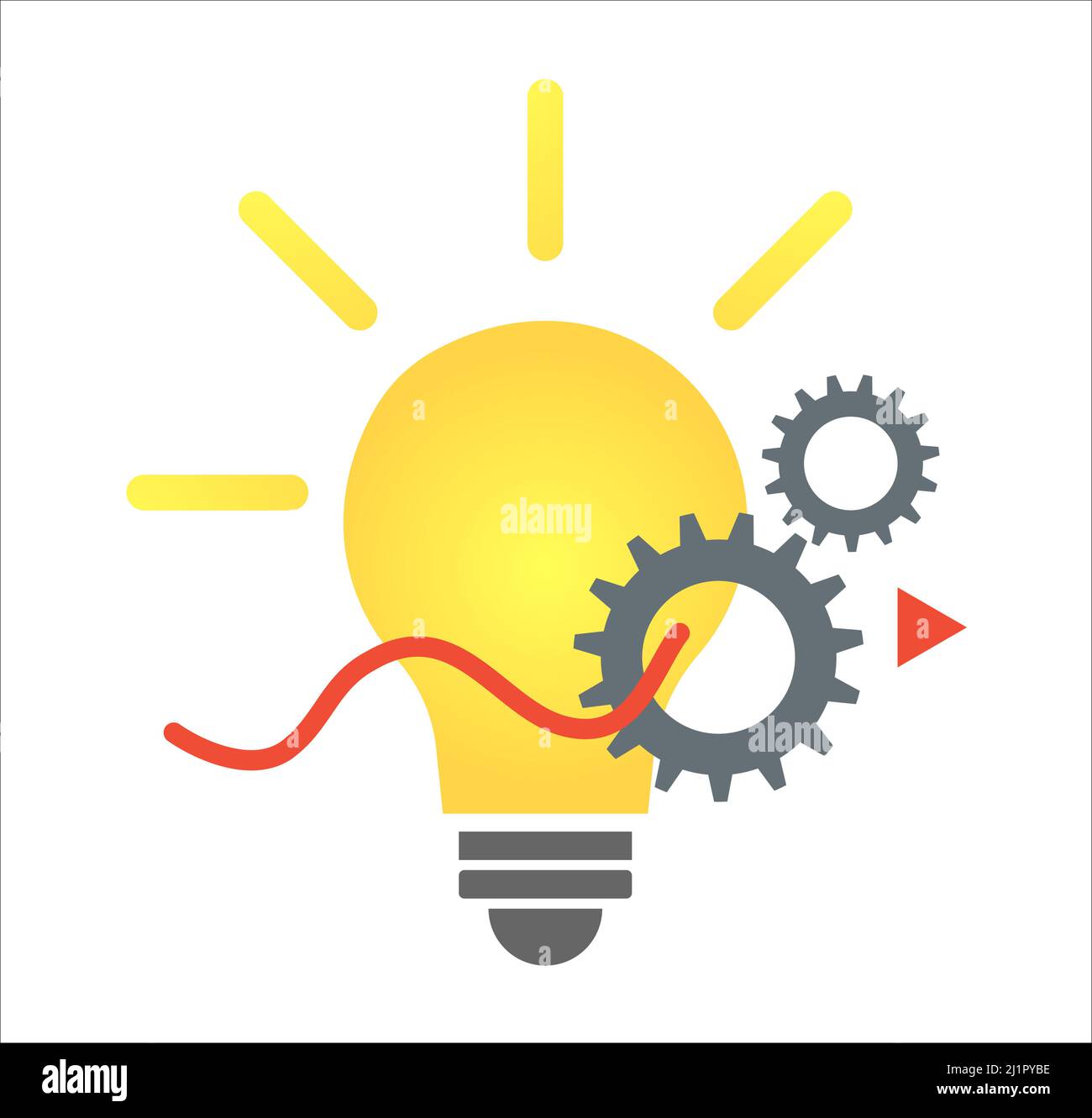 Icon - Idea Development Stock Illustration as EPS 10 File Stock Vector ...