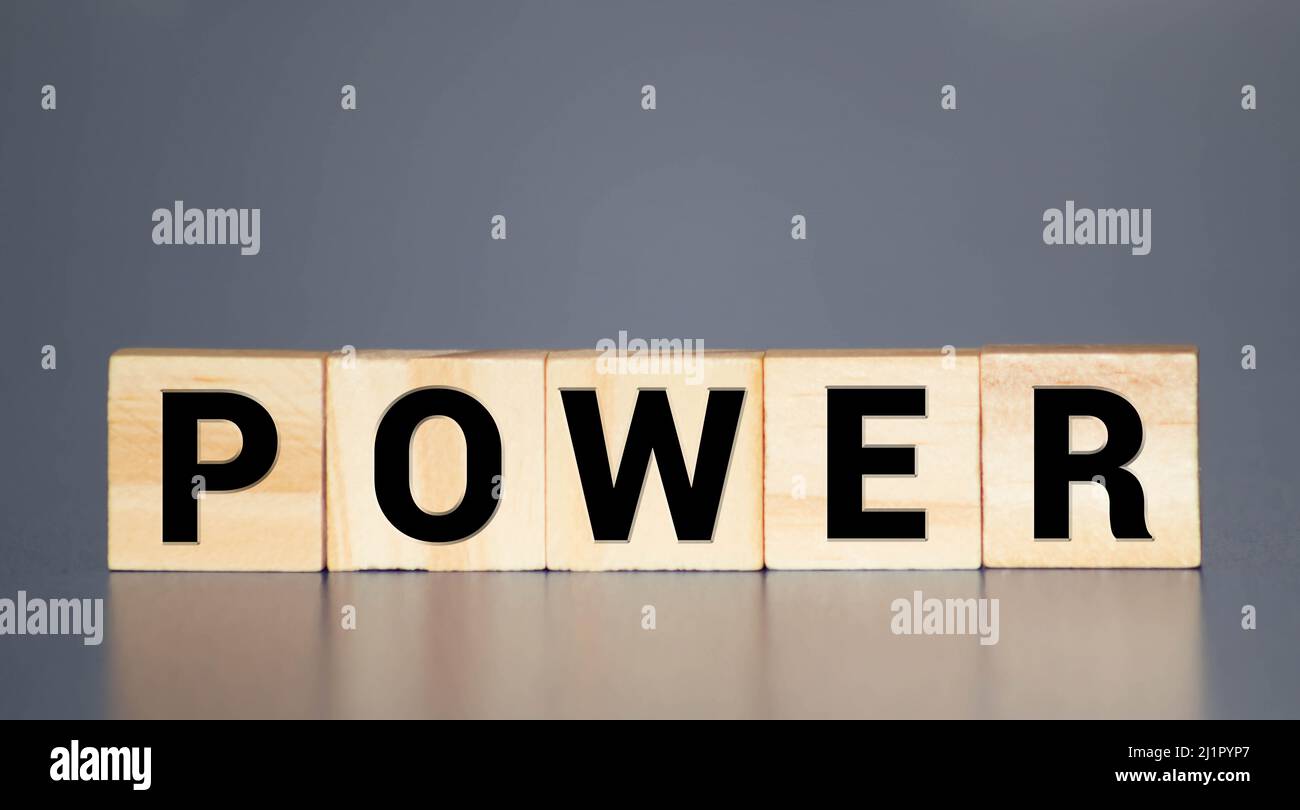 Power word hi-res stock photography and images - Alamy