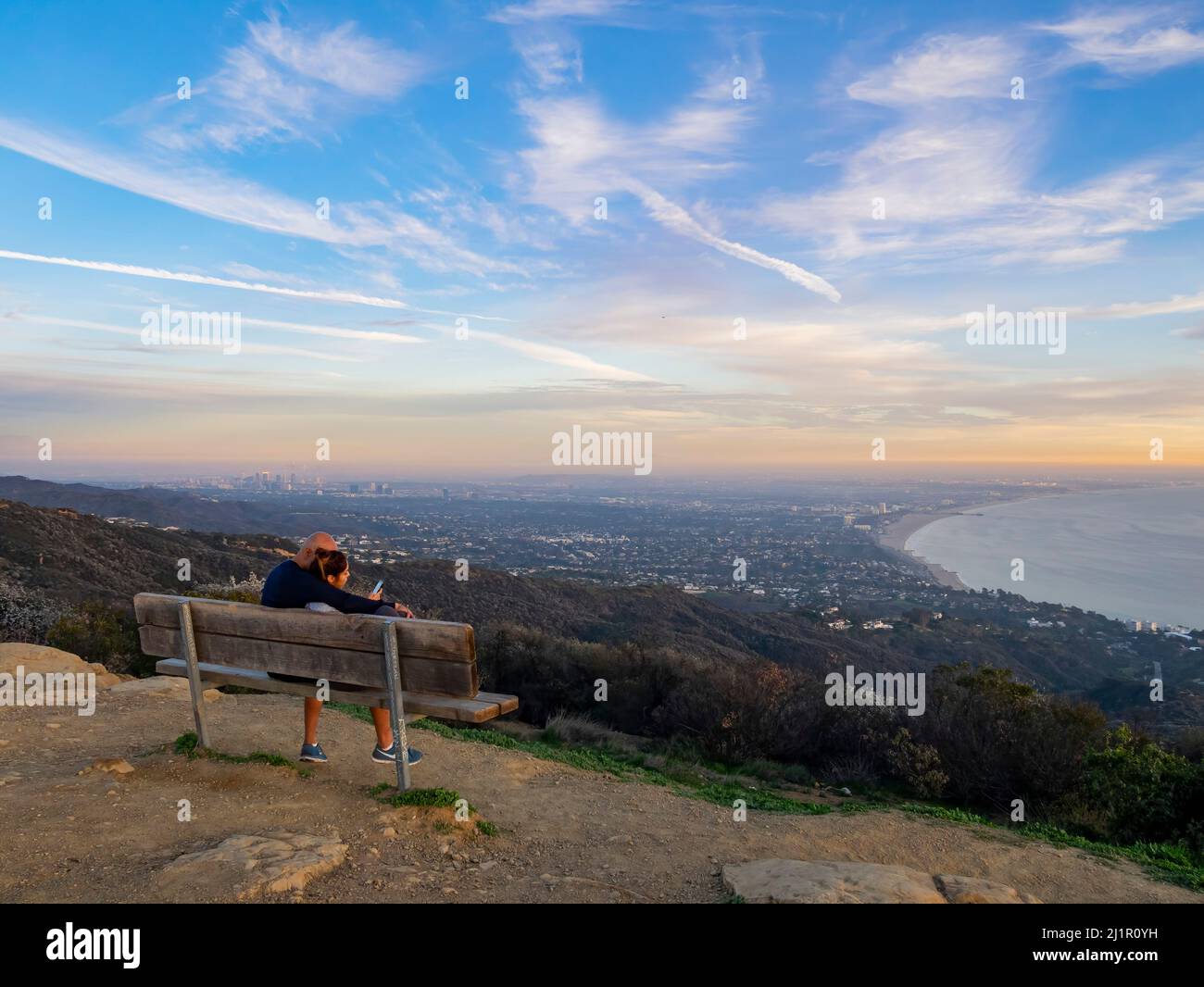 Santa monica pier daytime hi-res stock photography and images - Alamy