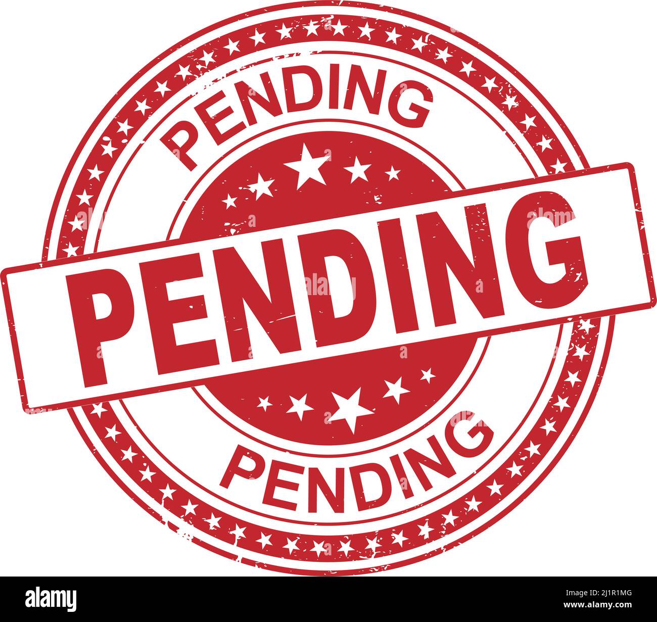 pending. stamp. sticker. seal. round grunge vintage ribbon pending sign ...