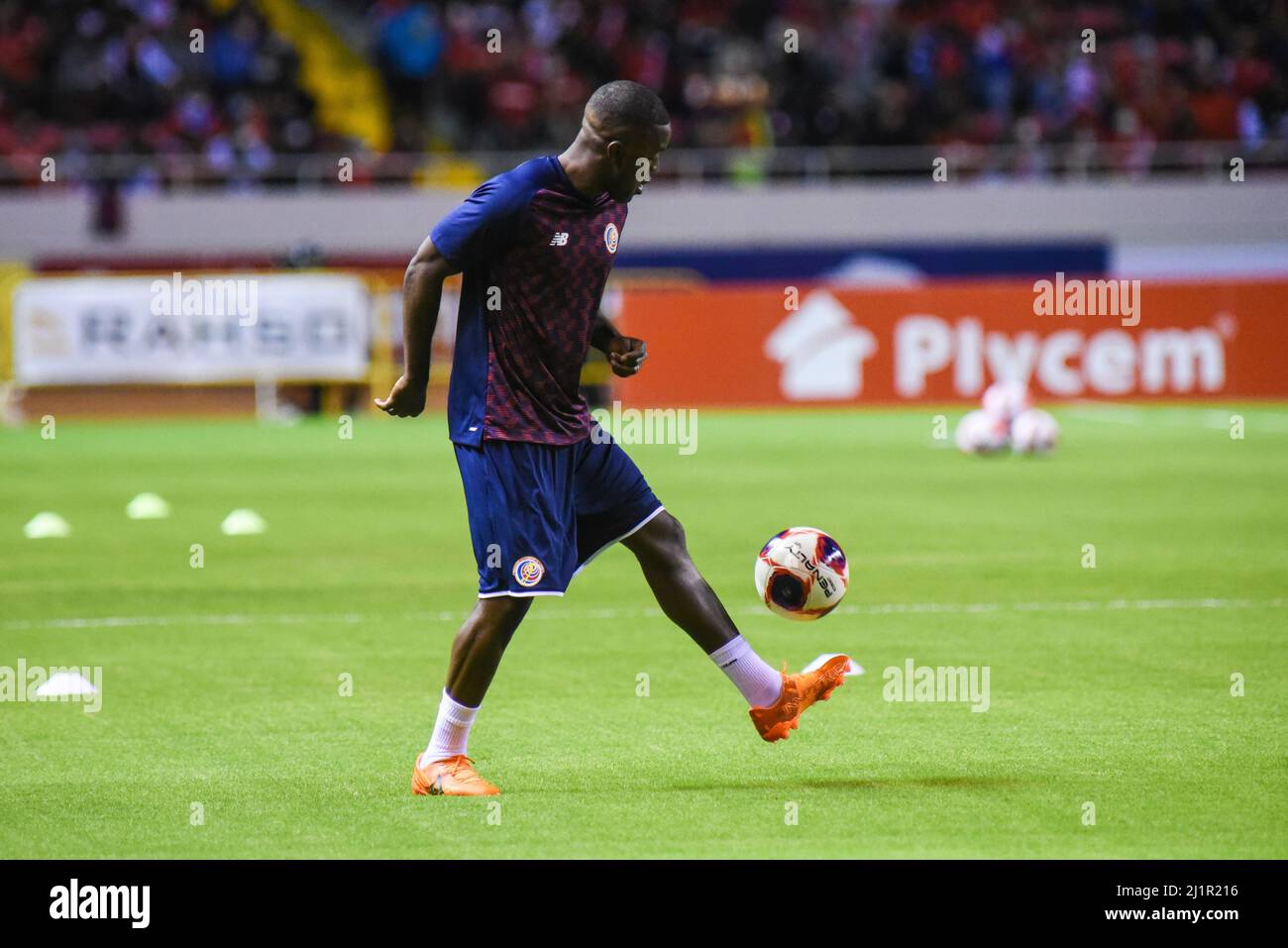 SAN JOSE, Costa Rica: Joel Campbell, costarican player, during the 1-0 ...