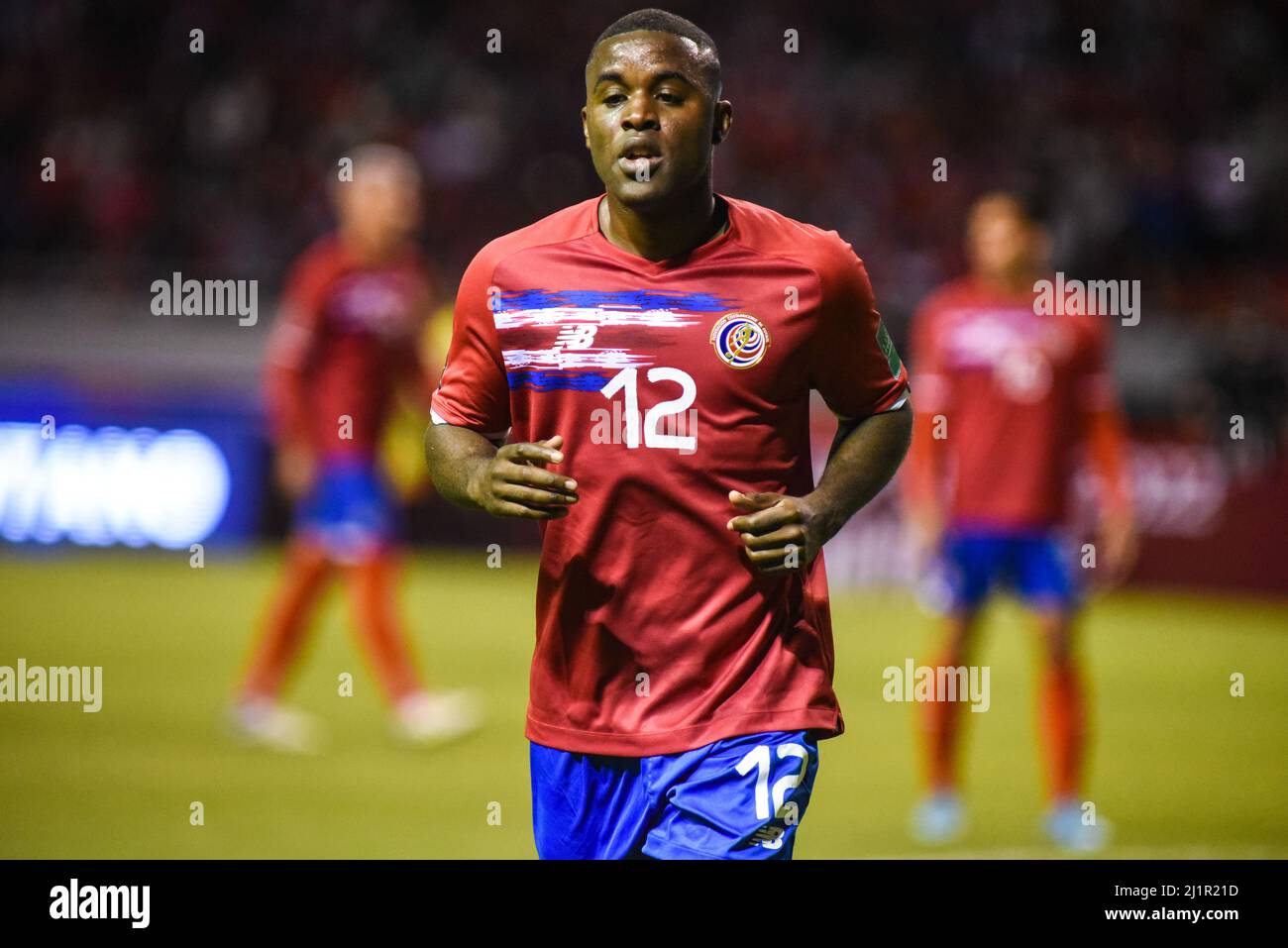 SAN JOSE, Costa Rica: Joel Campbell, costarican player, during the 1-0 ...