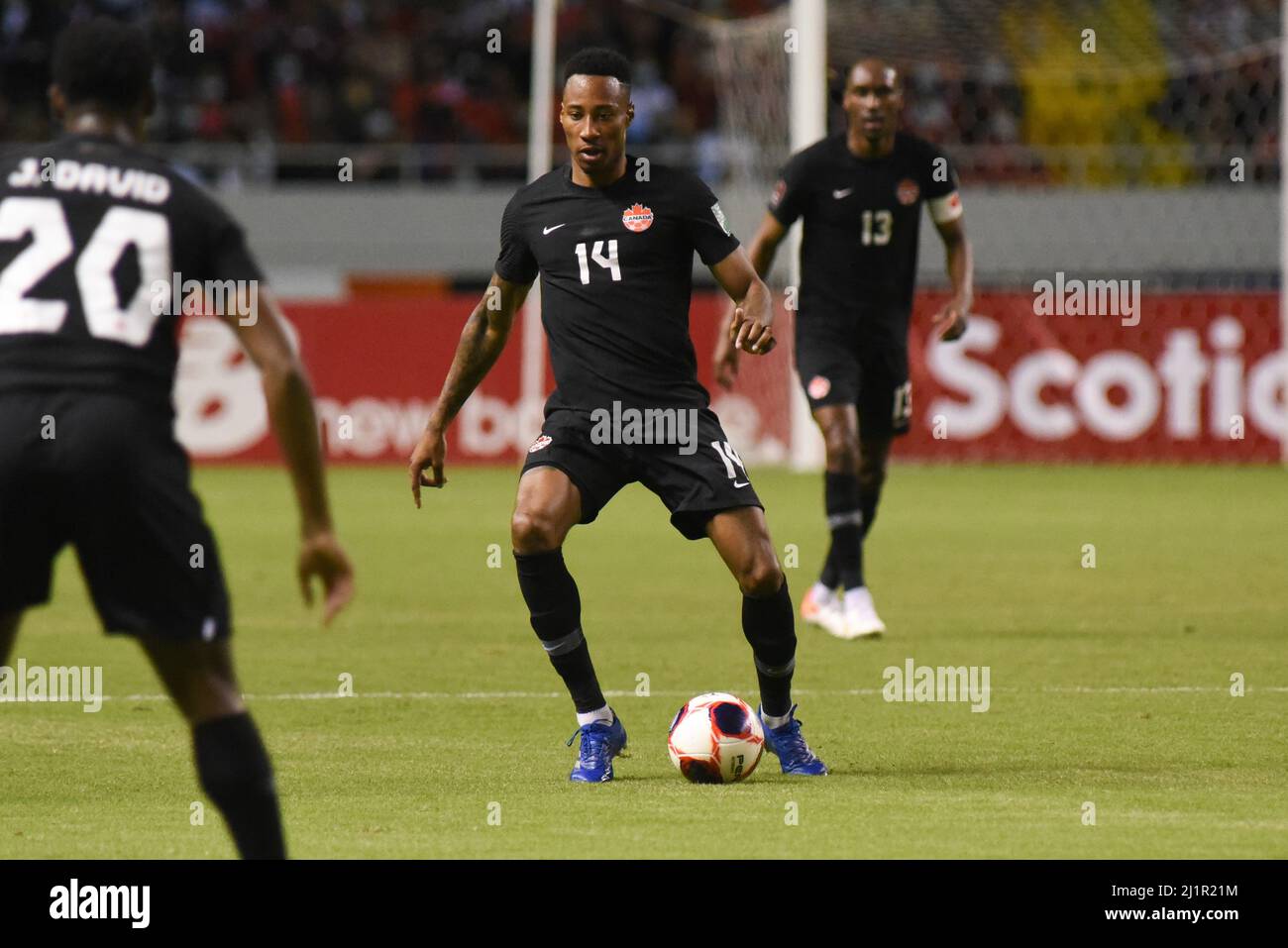 SAN JOSE, Costa Rica: Mark Kaye, canadian player, during the 1-0 Costa ...