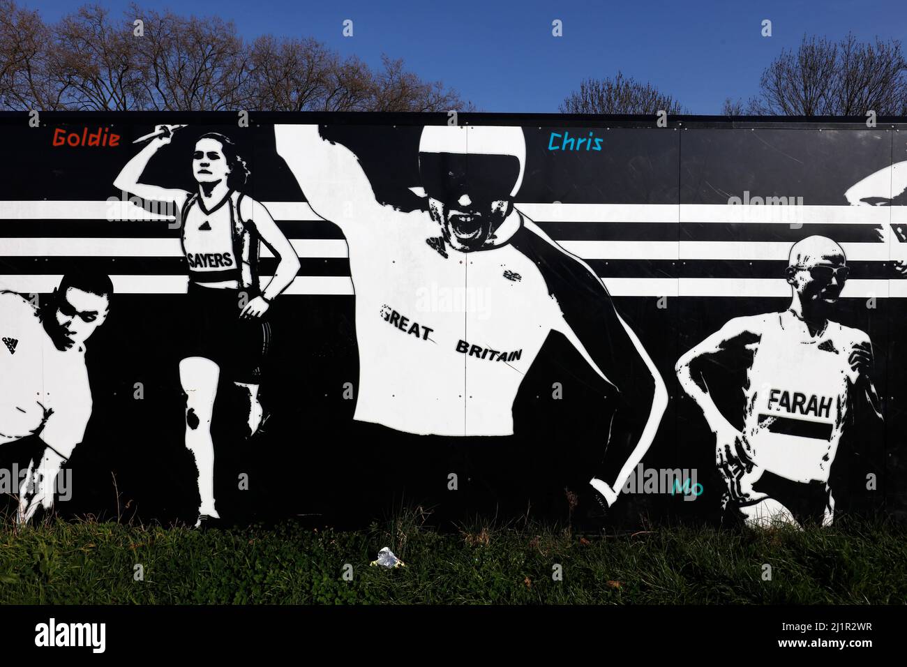 26th March 2022 ; Mabley Green, Hackney England; Reflection of the ...
