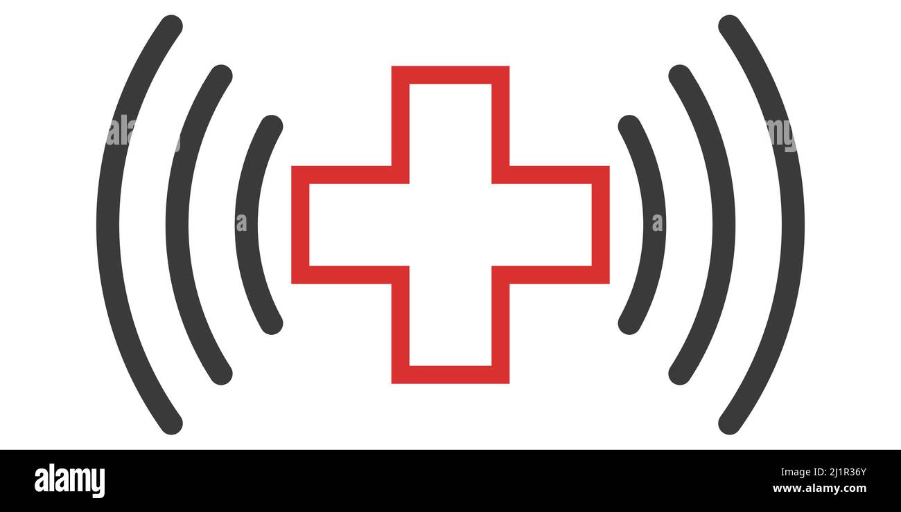 Mobile hospital red cross Stock Vector Images - Alamy