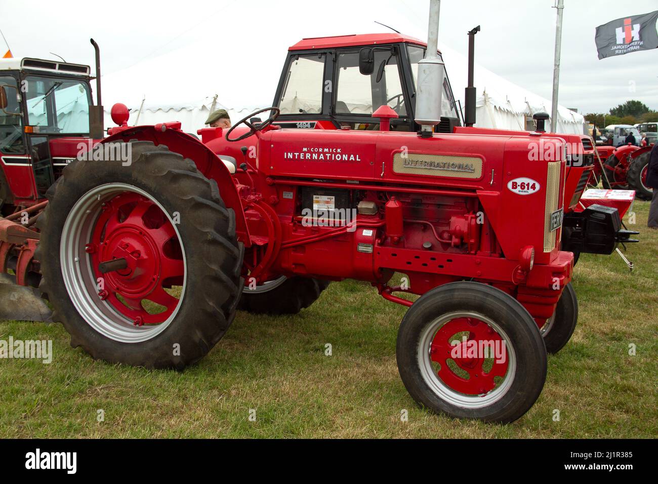 McCormick International tractor at Haddenham Steam Rally Stock Photo ...