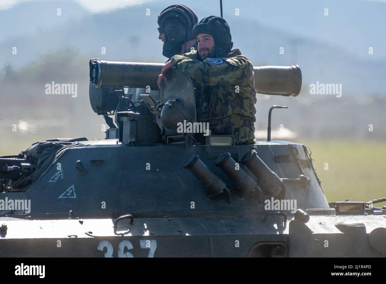 NATO Days, Ostrava, Czech Republic. September 22nd, 2019: NATO armed ...