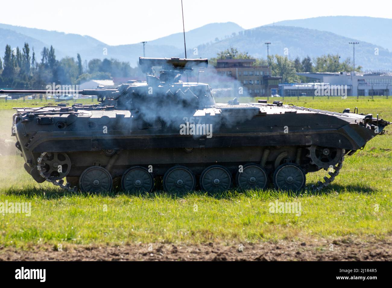 NATO Days, Ostrava, Czech Republic. September 22nd, 2019: NATO armed ...