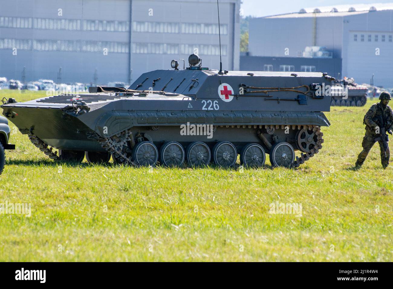 NATO Days, Ostrava, Czech Republic. September 22nd, 2019: NATO armed ...