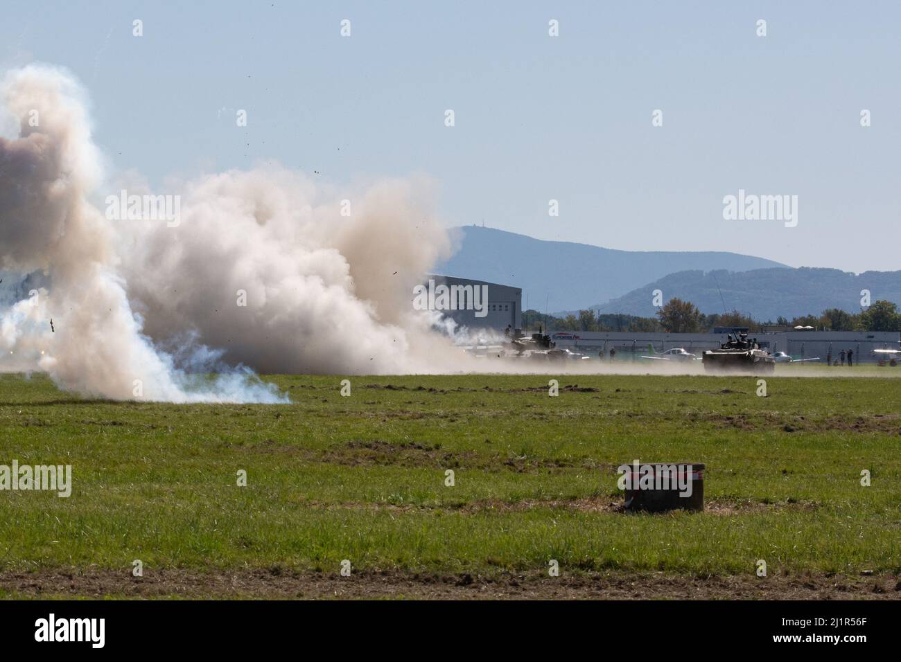 NATO Days, Ostrava, Czech Republic. September 22nd, 2019: NATO armed ...