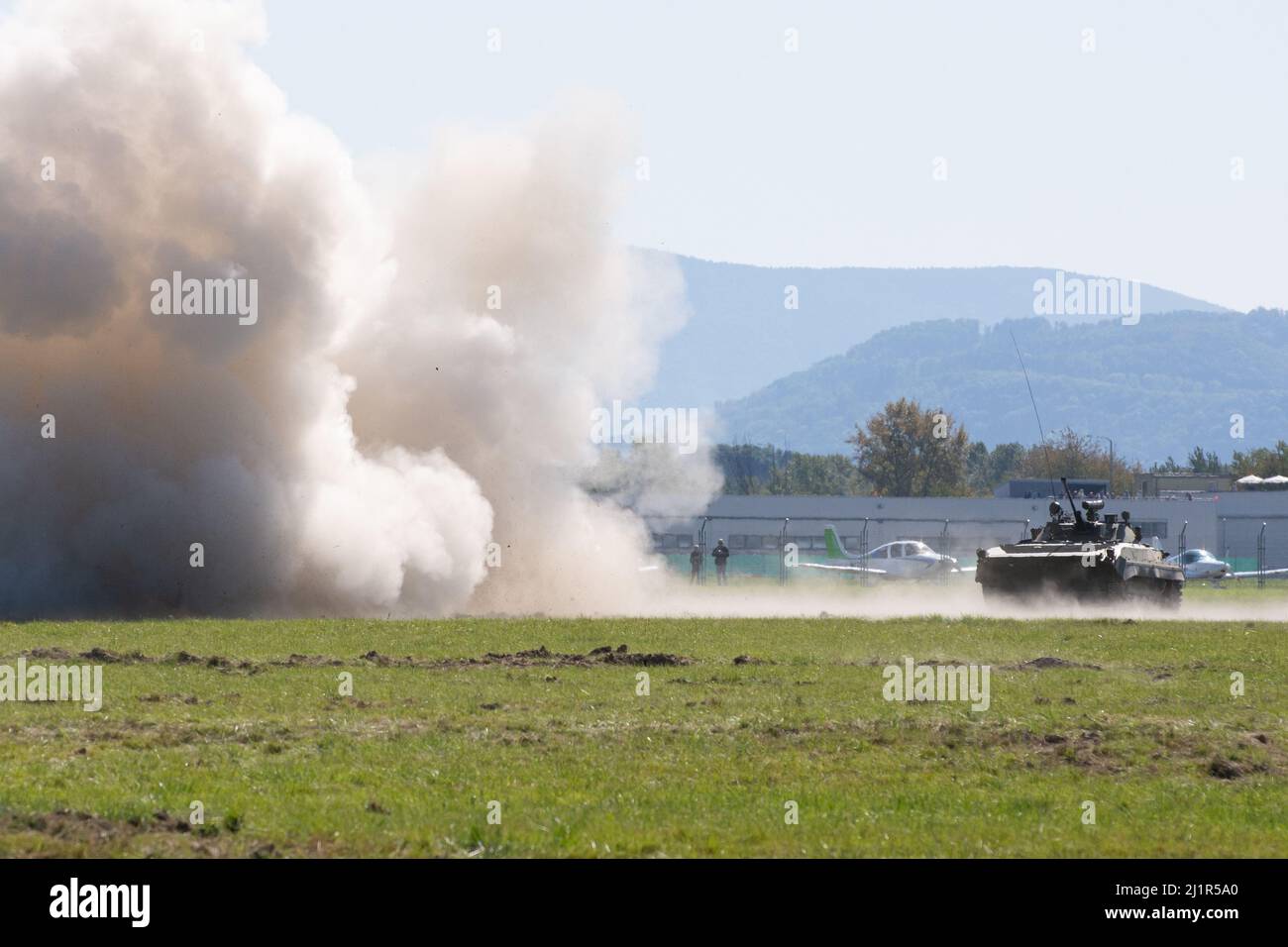 NATO Days, Ostrava, Czech Republic. September 22nd, 2019: NATO armed ...