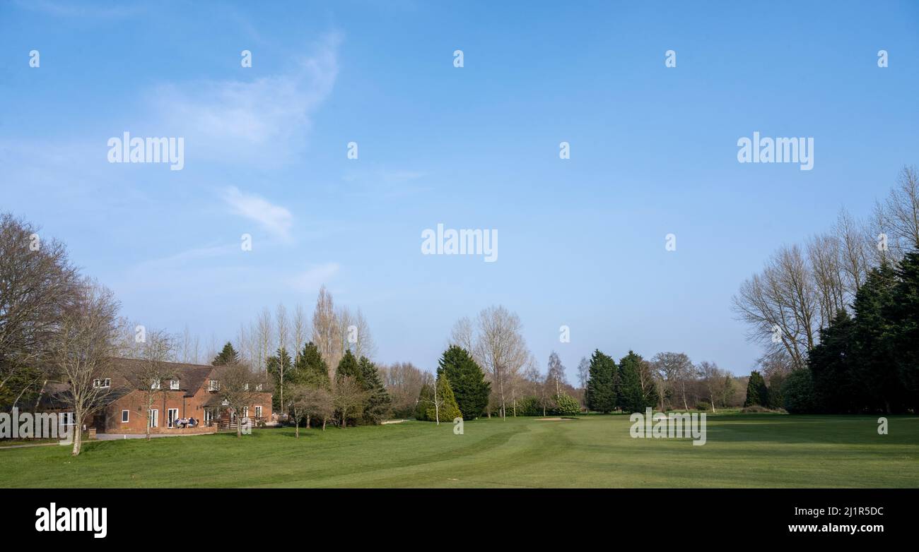 Bulbury woods golf clubhouse hi-res stock photography and images - Alamy