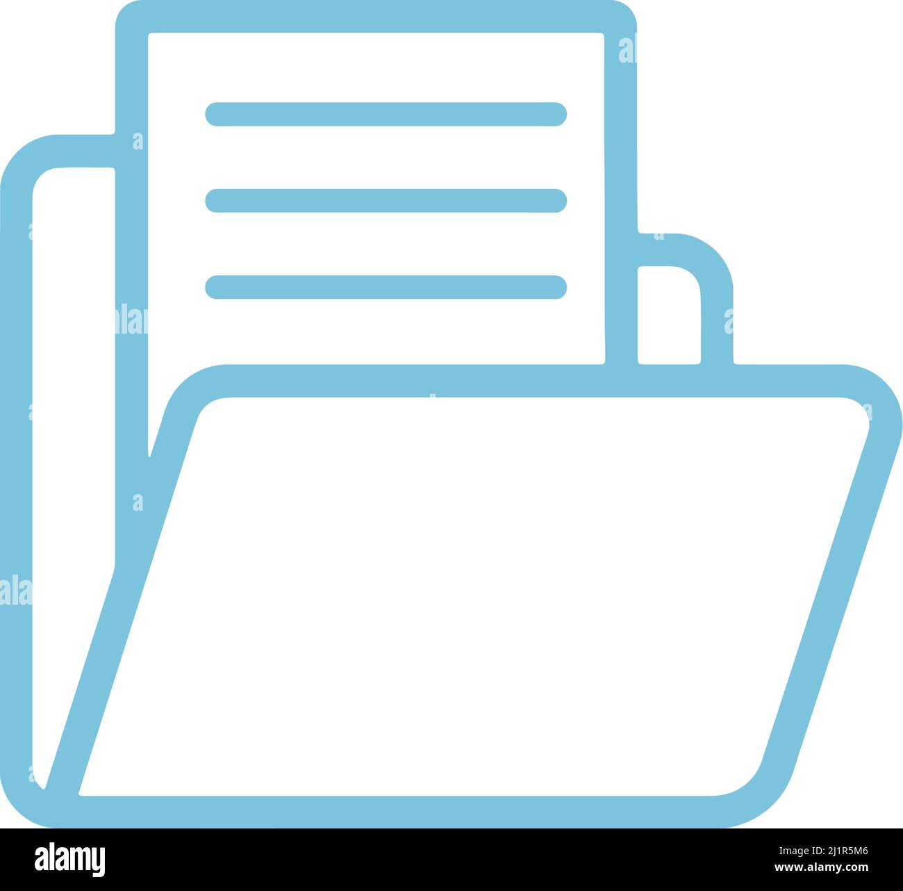 Folder icon flat design template vector illustration Stock Vector Image ...