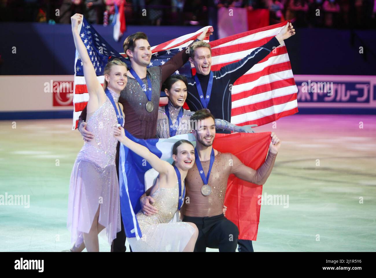 Gabriella papadakis guillaume cizeron hi-res stock photography and ...