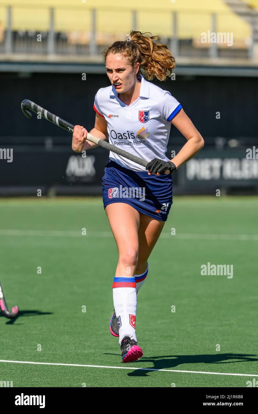 DEN BOSCH, 27-03-2022, HC Den Bosch, Hockey Hoofdklasse Dames, Seizoen ...