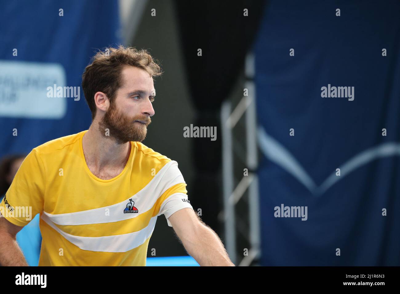 Constant Lestienne during the Play In Challenger 2022, ATP Challenger ...