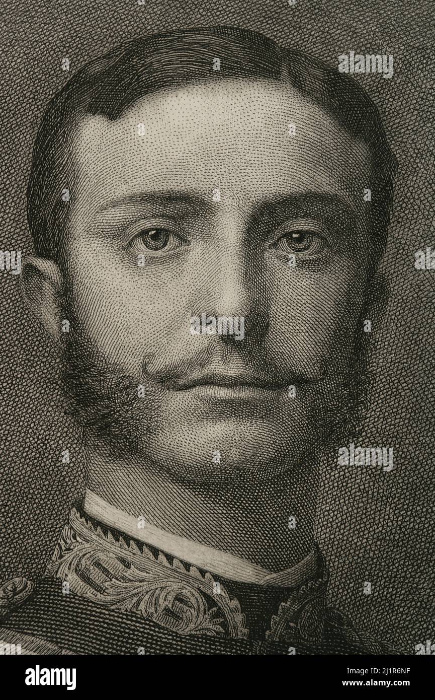 Alfonso XII (Madrid, 1857-Madrid, 1885). King of Spain (1874-1885 ...