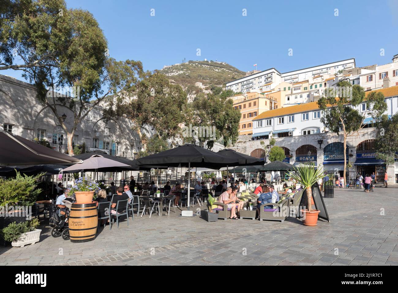 Gibraltar grand casemates square hi-res stock photography and images ...