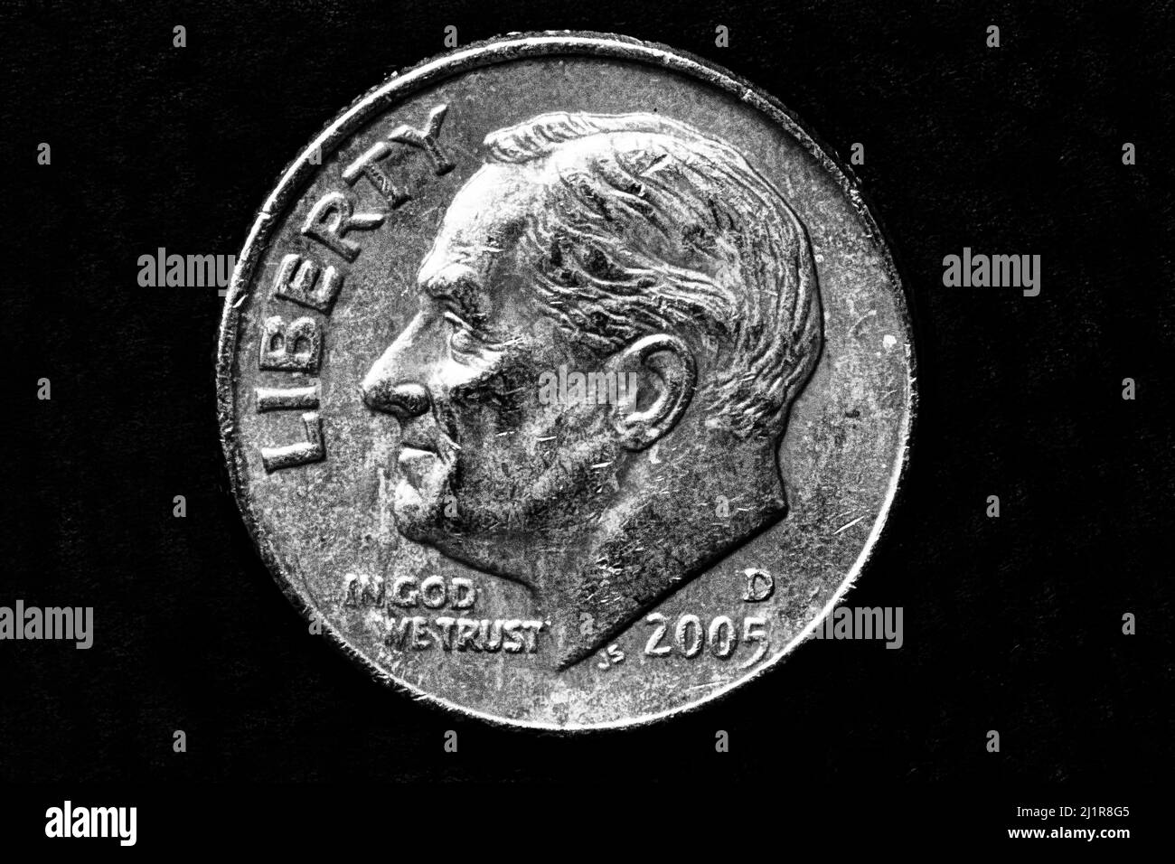 1 dime roosevelt dime hi-res stock photography and images - Alamy