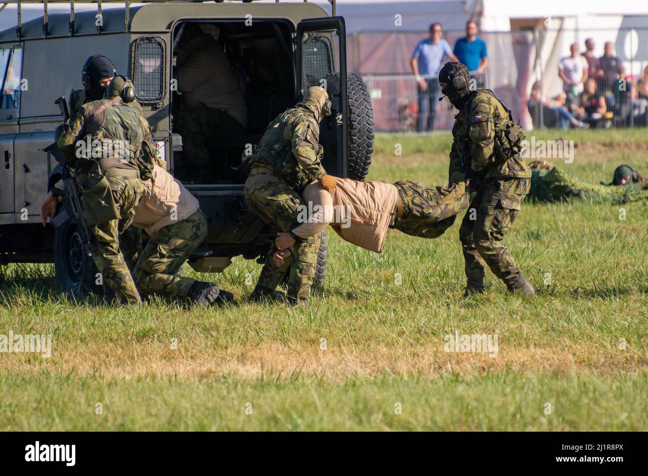 NATO Days, Ostrava, Czech Republic. September 22nd, 2019: Demonstration ...