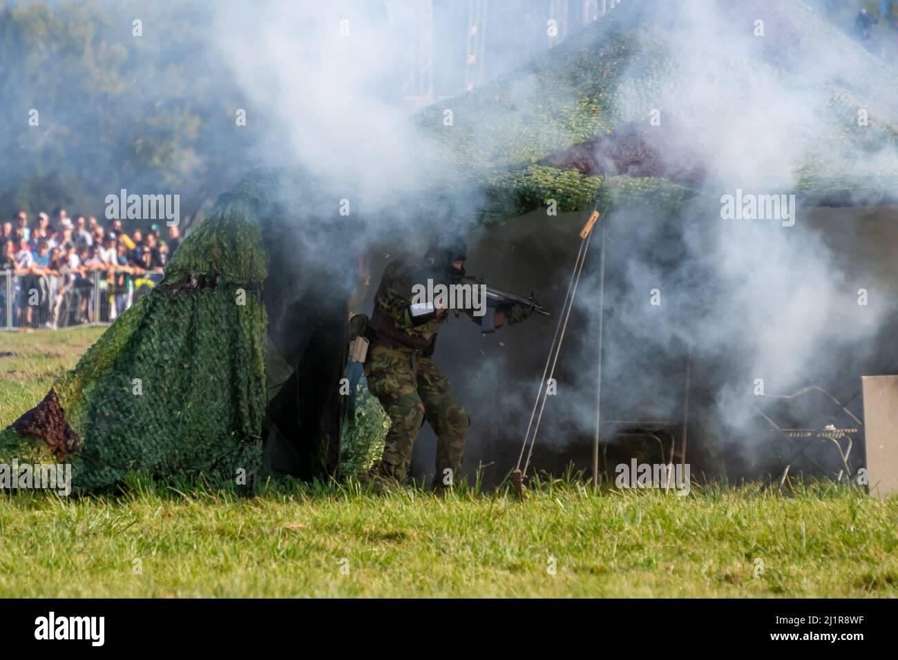 NATO Days, Ostrava, Czech Republic. September 22nd, 2019: Demonstration ...