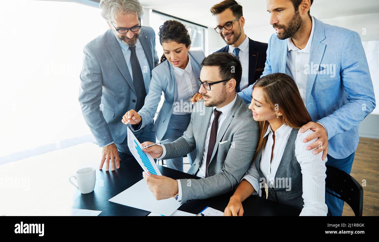 business meeting office conference team teamwork businessman ...