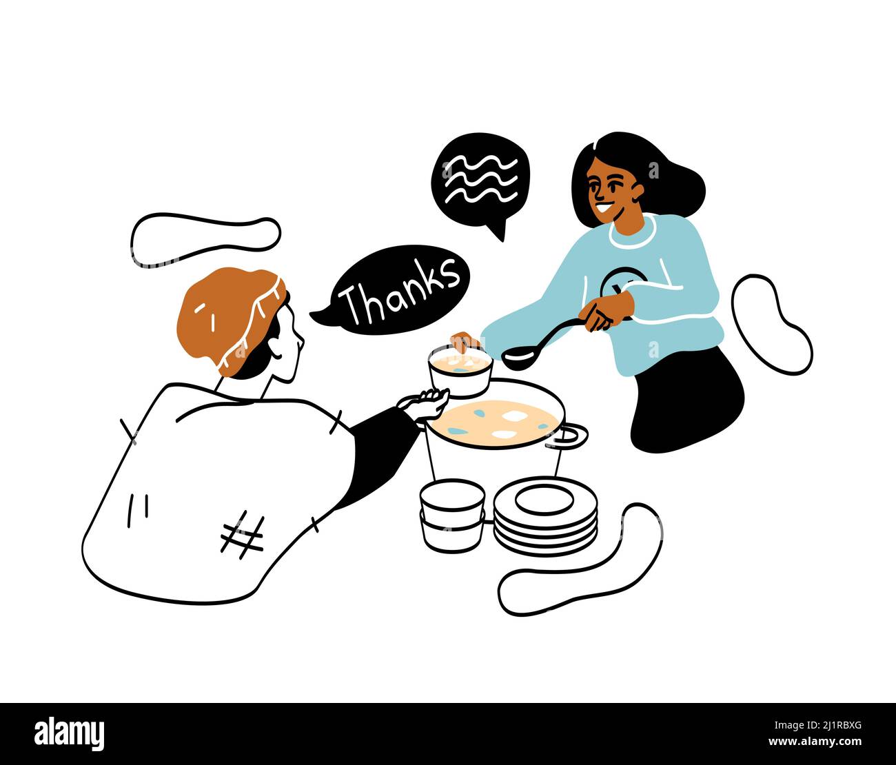 Charity and donation abstract concept Stock Vector Image & Art - Alamy