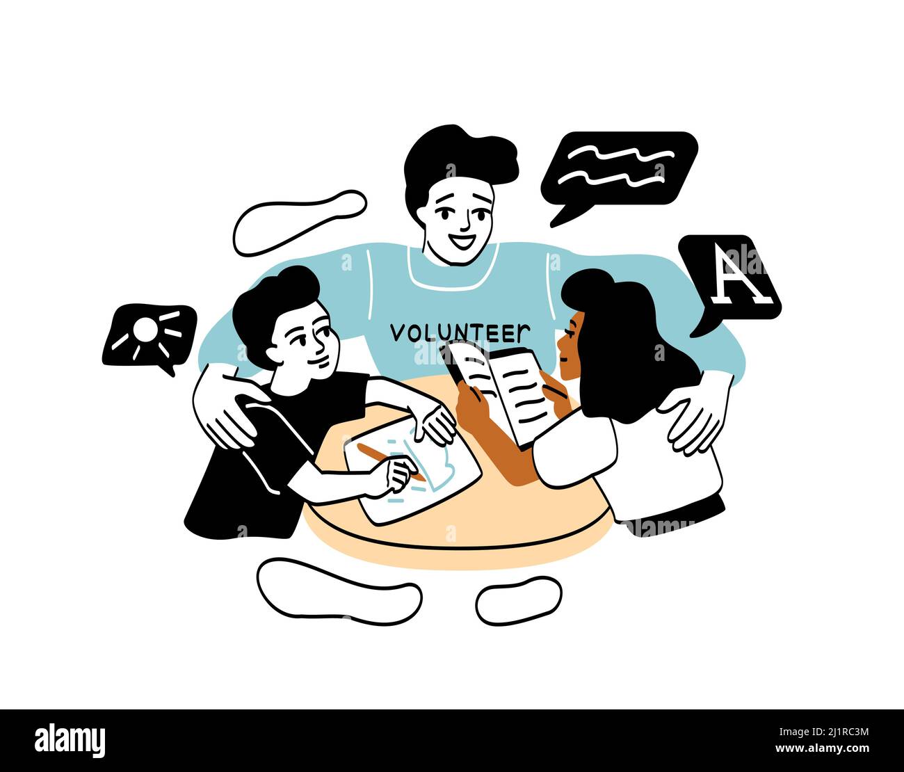 Charity and donation abstract concept Stock Vector Image & Art - Alamy