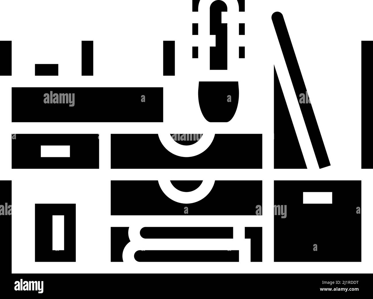 Wood wall organizer Stock Vector Images - Alamy