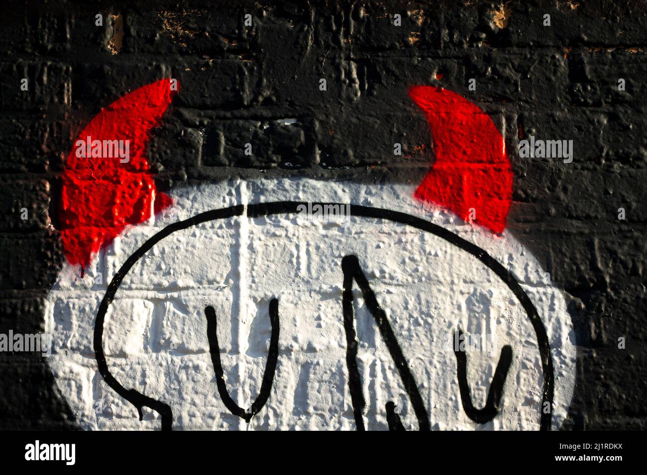 Devil painting hi-res stock photography and images - Alamy