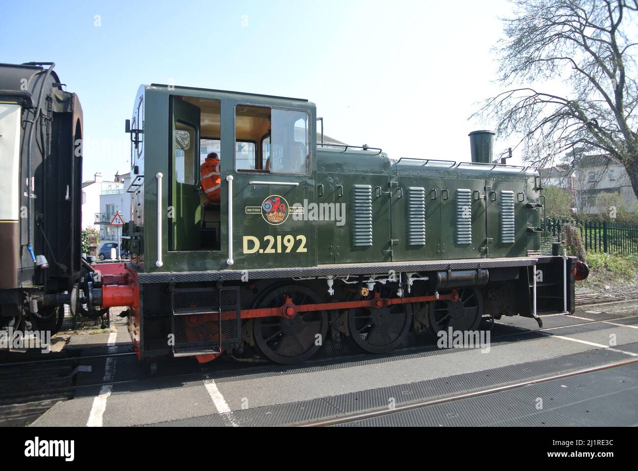 Dartmouth Steam Railway GWR Class 03 D2192 " Titan " entering Paignton ...