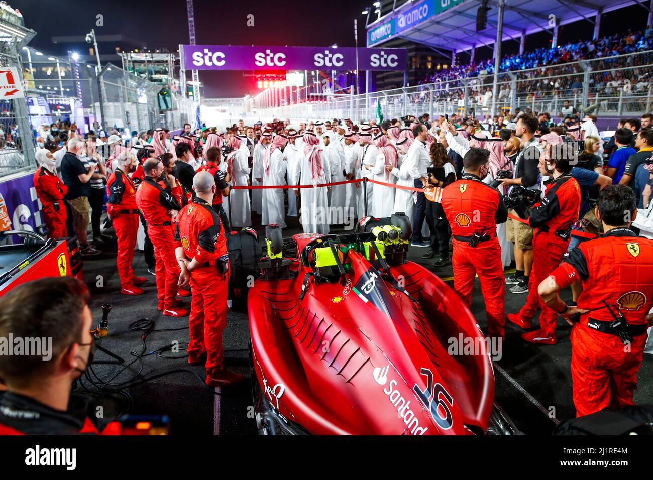 Jeddah, Saudi Arabia. 27th Mar, 2022. Scuderia Ferrari team, F1 Grand ...