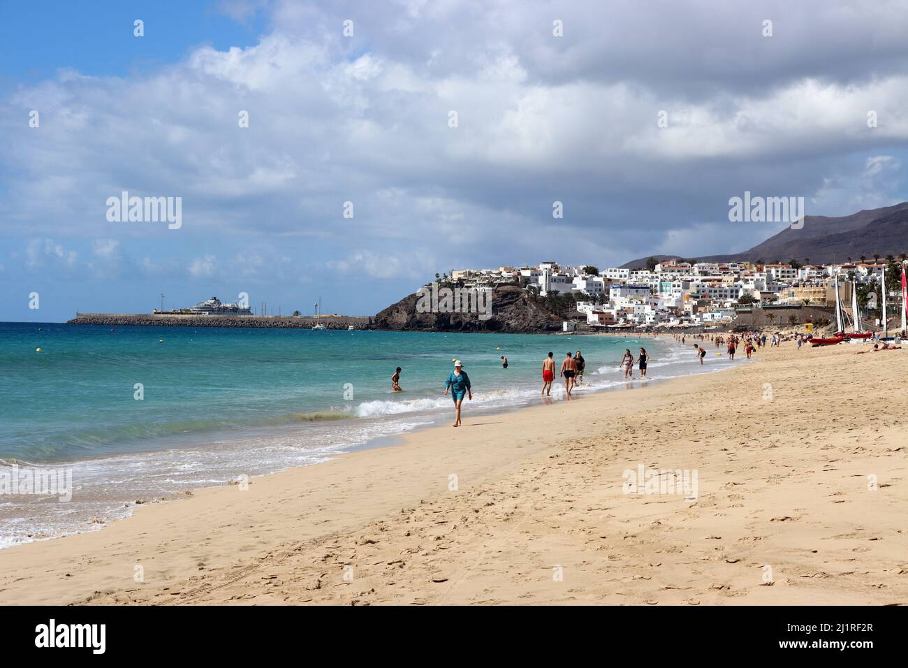 Playa Morro Jable, Fuerteventura,Spanien Stock Photo - Alamy