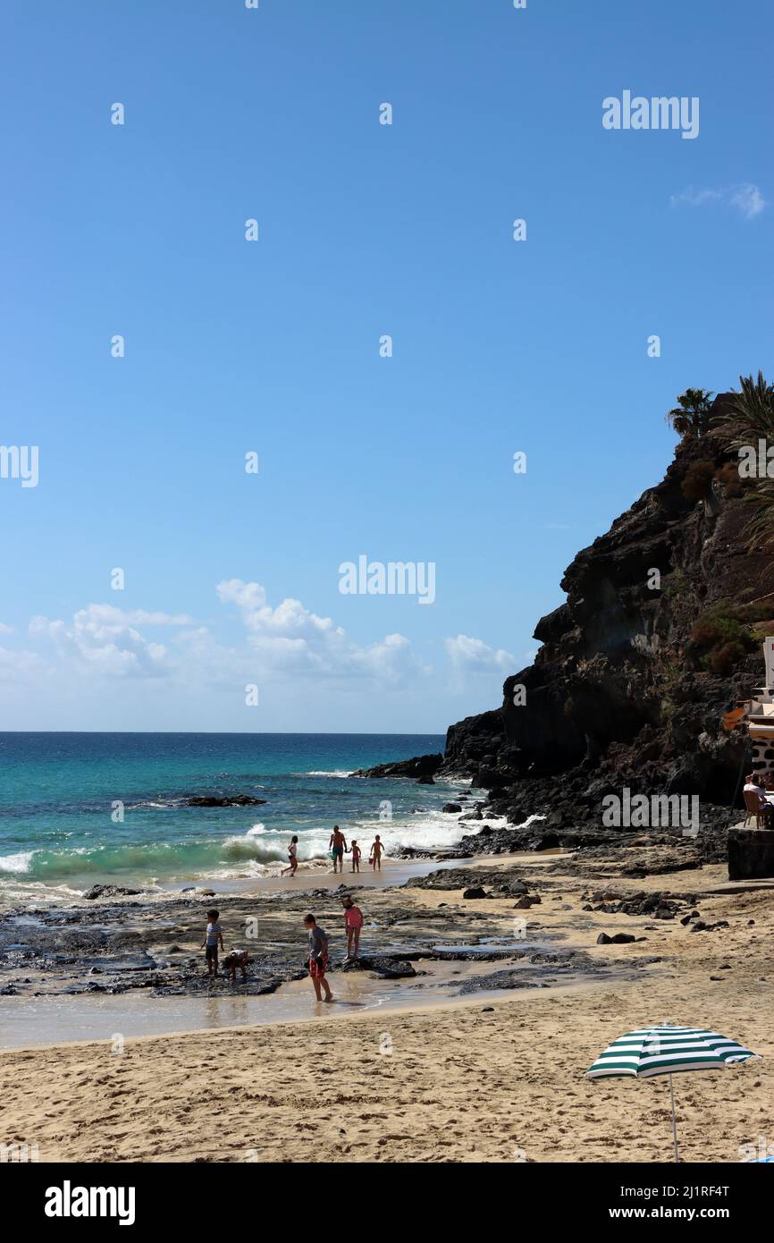 Playa Morro Jable, Fuerteventura, Spanien Stock Photo - Alamy