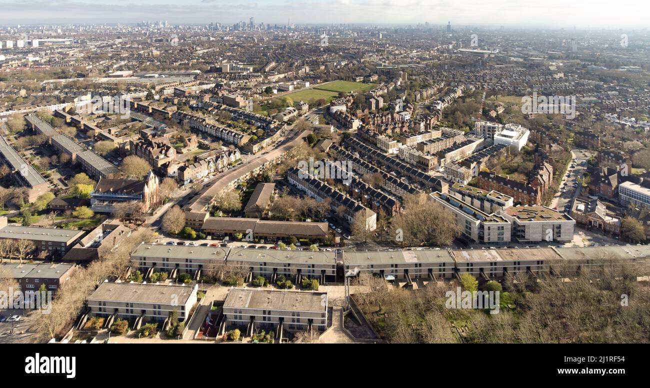 Archway, Tufnell Park, north London, England, in the London boroughs of ...