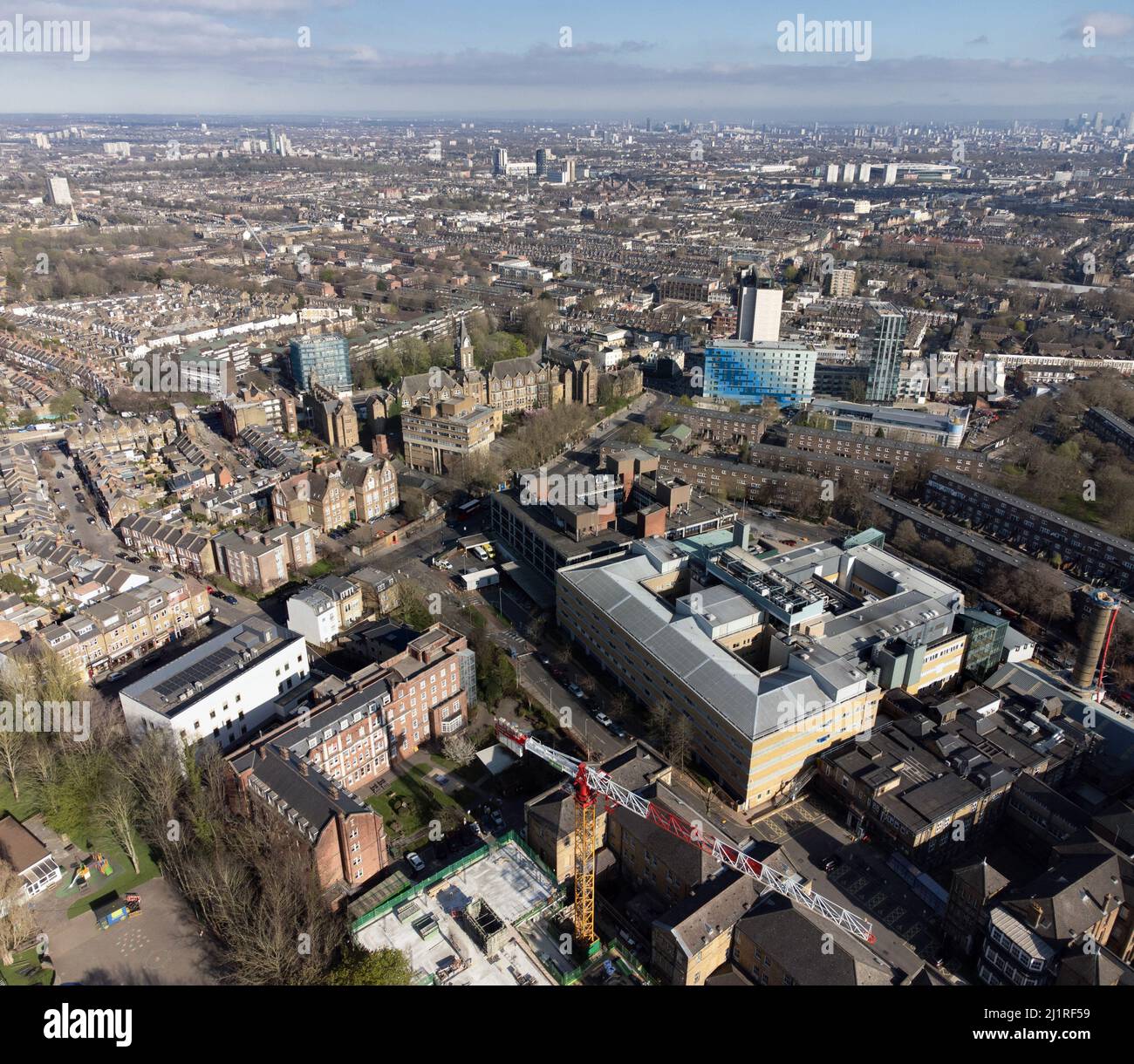 Whittington Hospital, archway, london, england Stock Photo - Alamy
