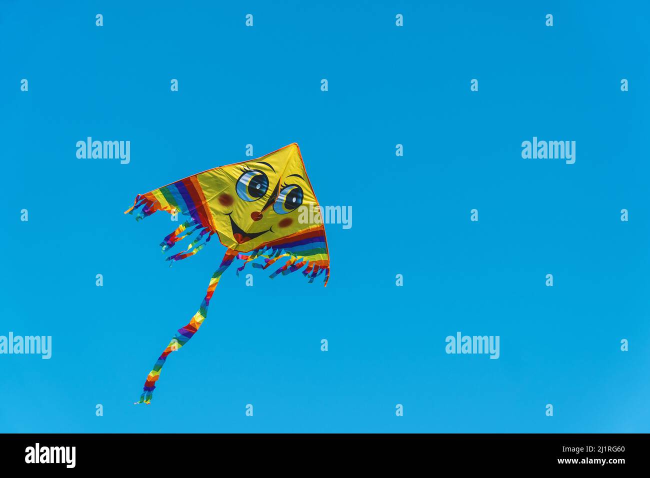 Kite, Kite flying in the clear sky. Freedom and happiness concept idea ...