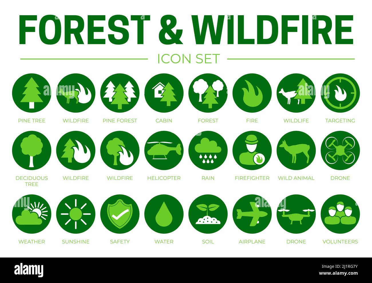 Drone woods Stock Vector Images - Alamy