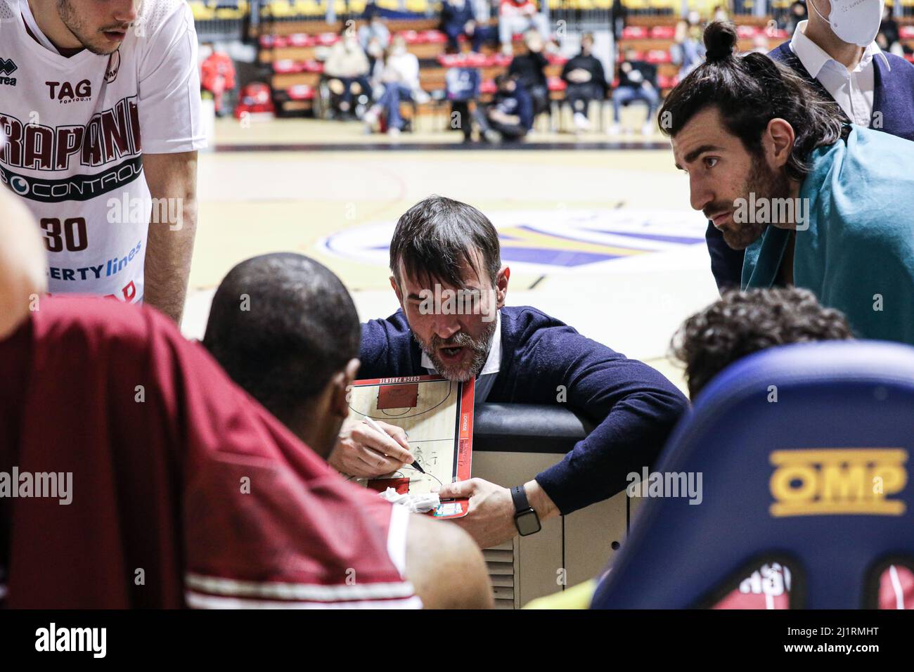 Turin, Italy. 27th Mar, 2022. Match of Lega Nazionale Pallacanestro ...