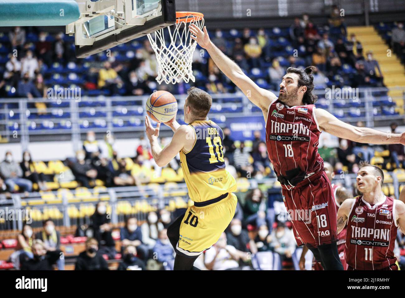 Turin, Italy. 27th Mar, 2022. Match of Lega Nazionale Pallacanestro ...