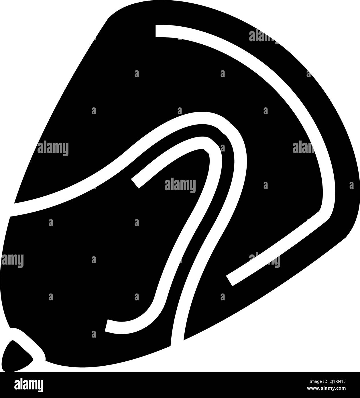 corn seed glyph icon vector illustration Stock Vector Image & Art - Alamy